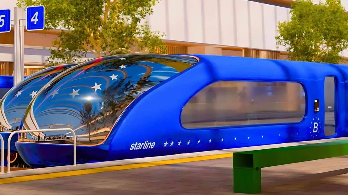 Le "métro de l'Europe" arrive, un transport ultra-rapide qui va relier ...